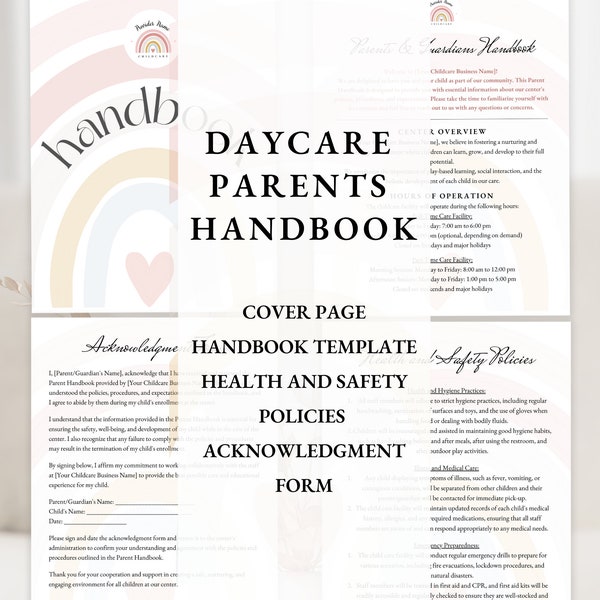 Home Daycare Forms - Etsy