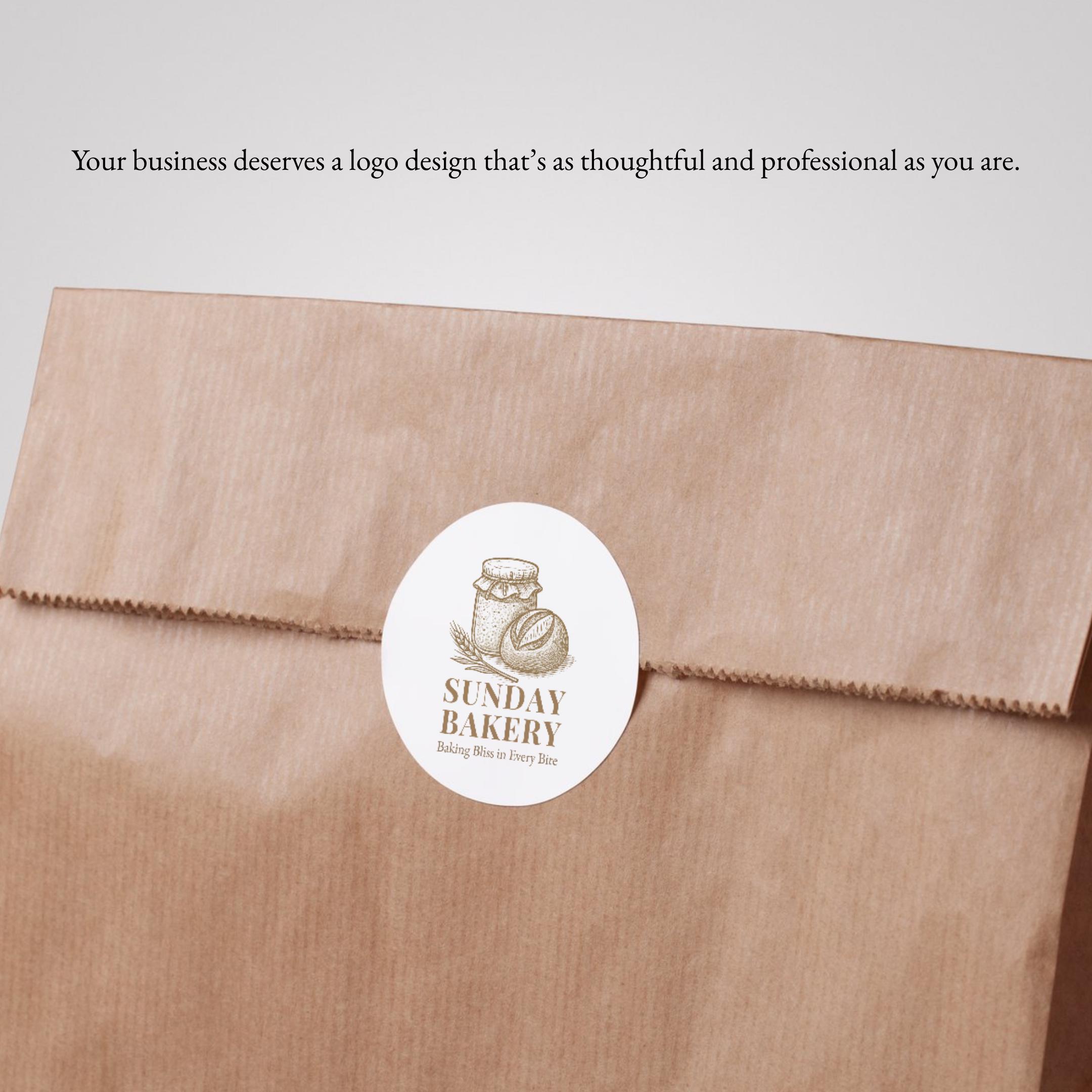SOURDOUGH BAKERY LOGO Template Bundle – Editable Canva Logos for ...