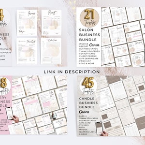 EDITABLE CHRISTMAS INVOICE Template for Small Business, Printable ...