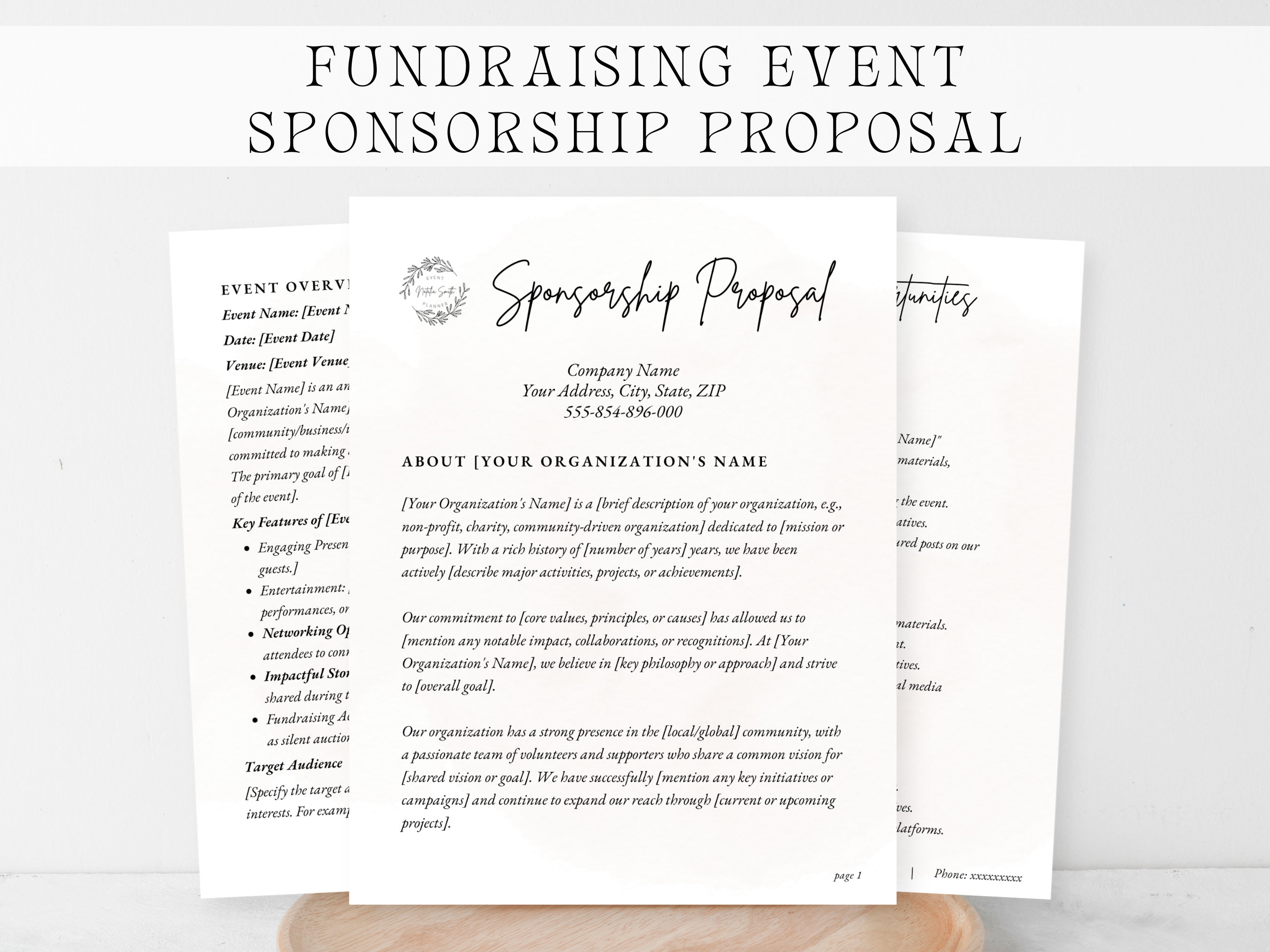 Sponsorship Proposal Letter