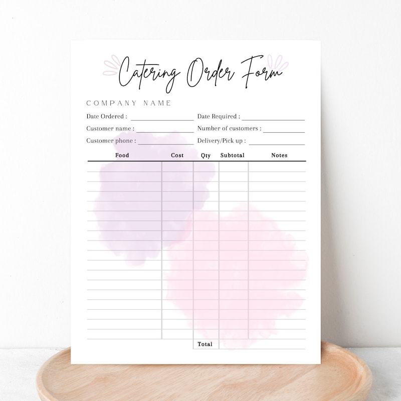 Custom Order Form - Etsy