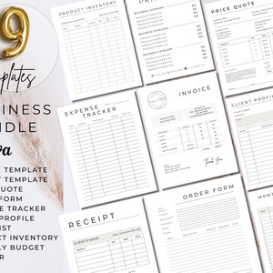 EDITABLE QUOTE TEMPLATE, Price Quotation Canva Template, Small Business ...