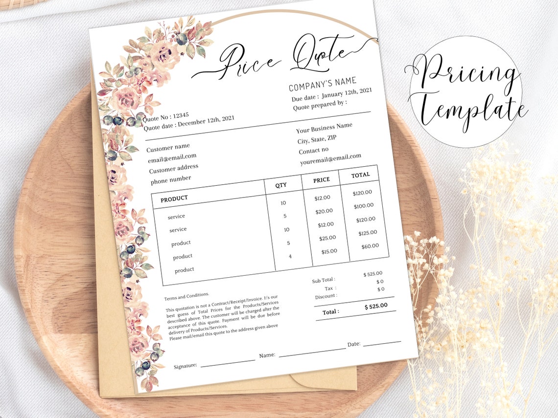 BUSINESS TEMPLATES BUNDLE Small Business Document Templates - Etsy