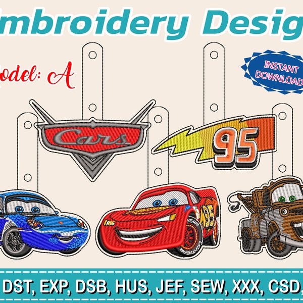 Lightning Mcqueen Applique - Etsy