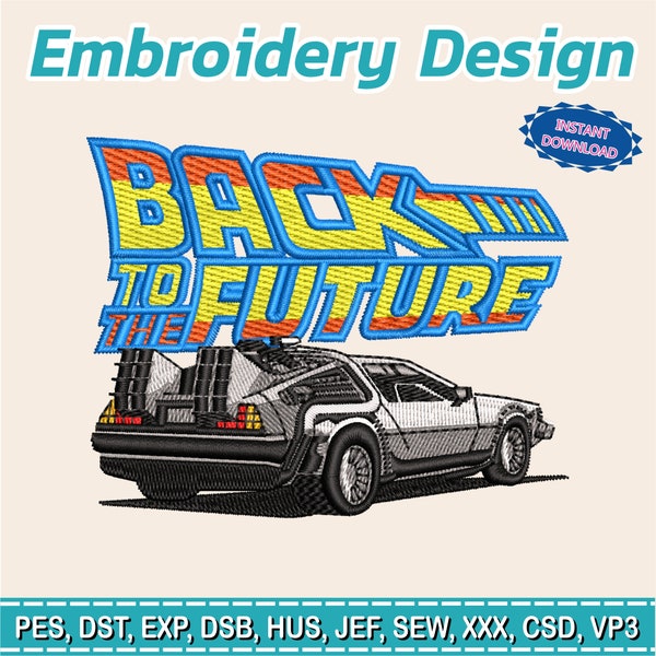 Back to the Future Patch - Etsy