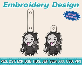 Horror Movie Embroidery Designs - Etsy