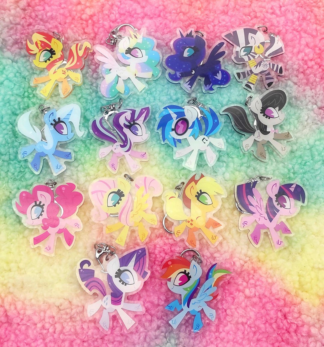 The Lost Merch - Acrylic Pony Keychains From Mid Air Pony Fair 2020 ...