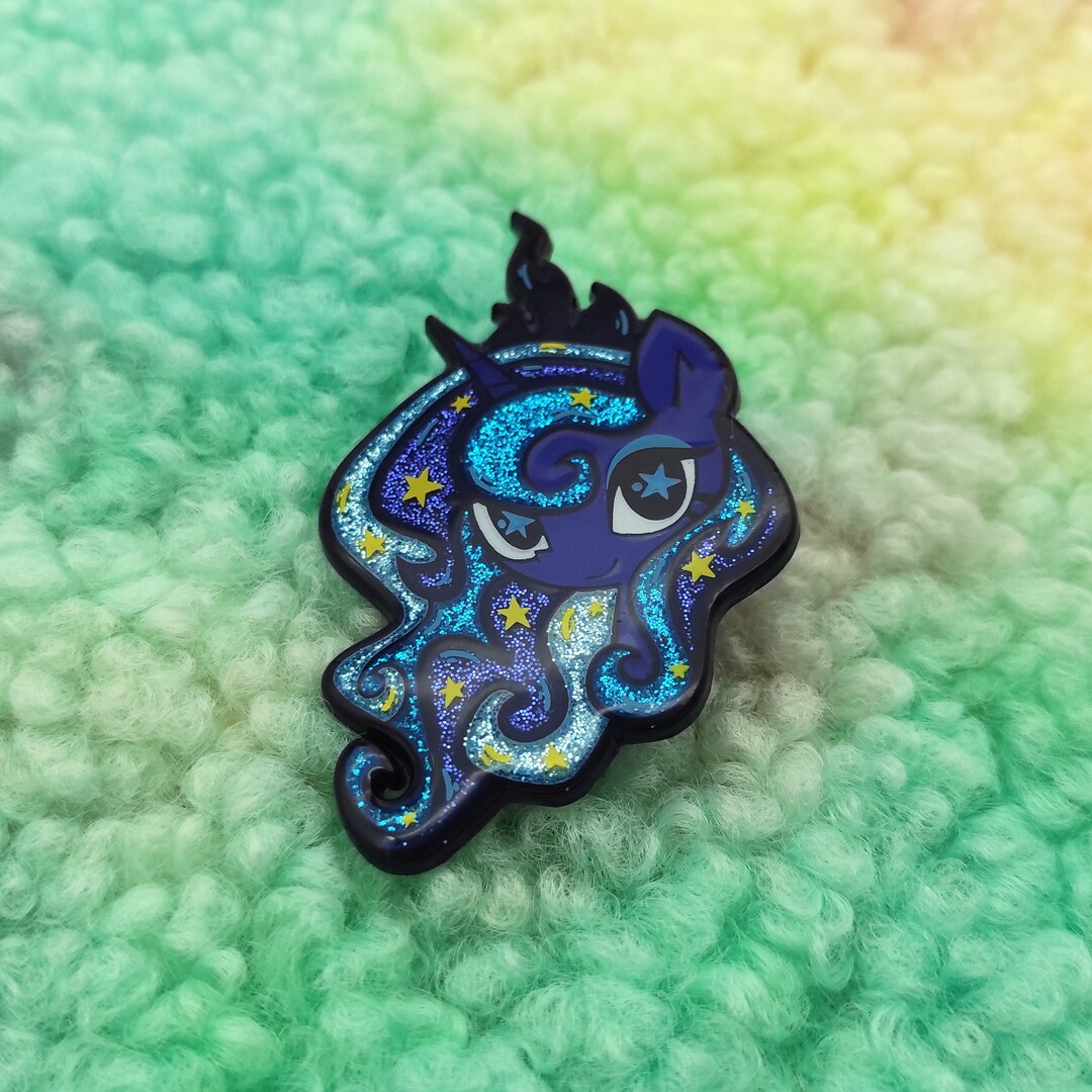 Starry Night Enamel Pin - Etsy