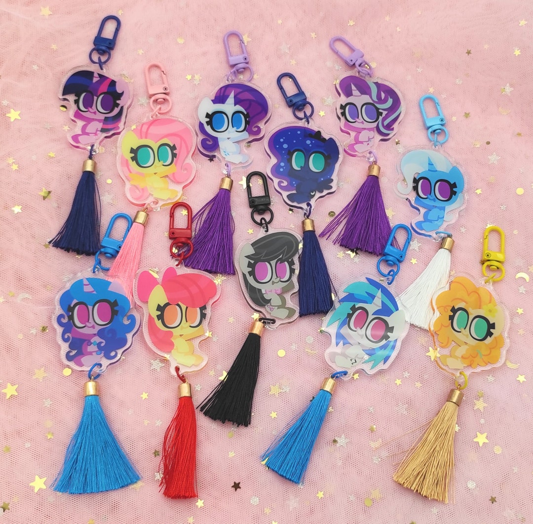 Tassel Tail Pony Charms - Etsy