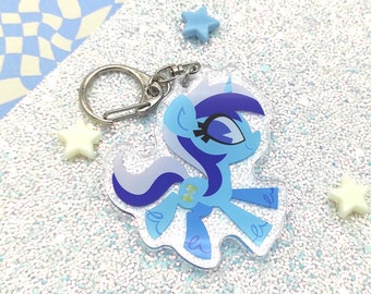 MLP Pinkie Pie Acrylic Charm Keychain - Etsy
