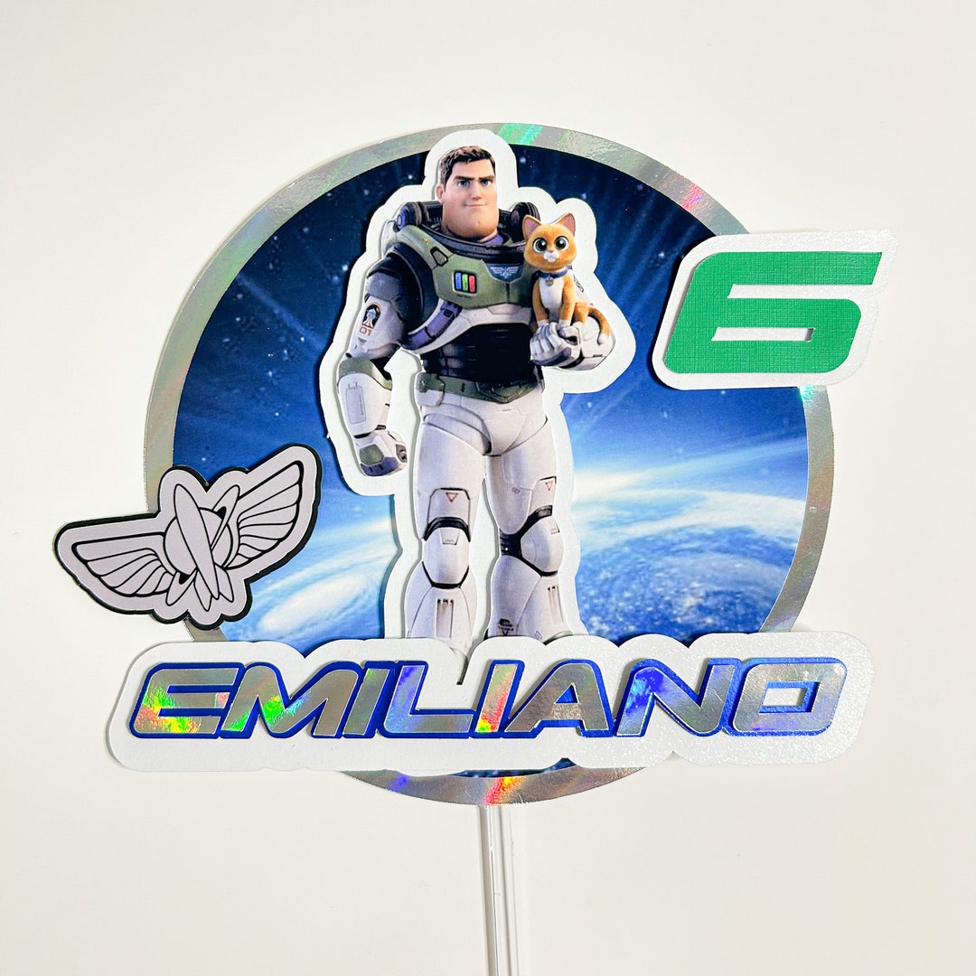 Buzz Lightyear Cake Topper - Etsy