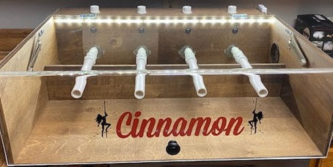 4 Cup Turner With LED Lights/ Cuptisserie / Tumbler Turner - Etsy