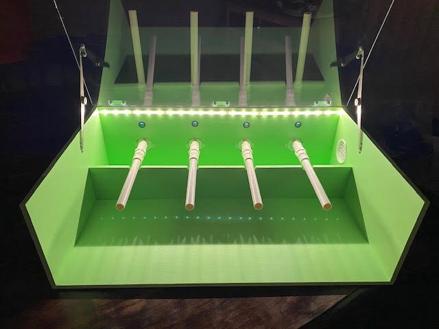 4 Cup Turner With LED Lights/ Cuptisserie / Tumbler Turner - Etsy