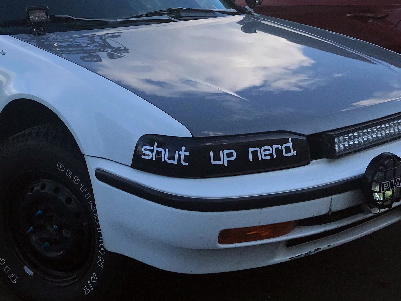 Shut up Nerd Sticker Decal JDM Car Slap Sticker Drift - Etsy