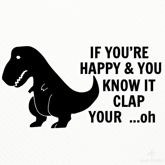 Black T Rex Clap