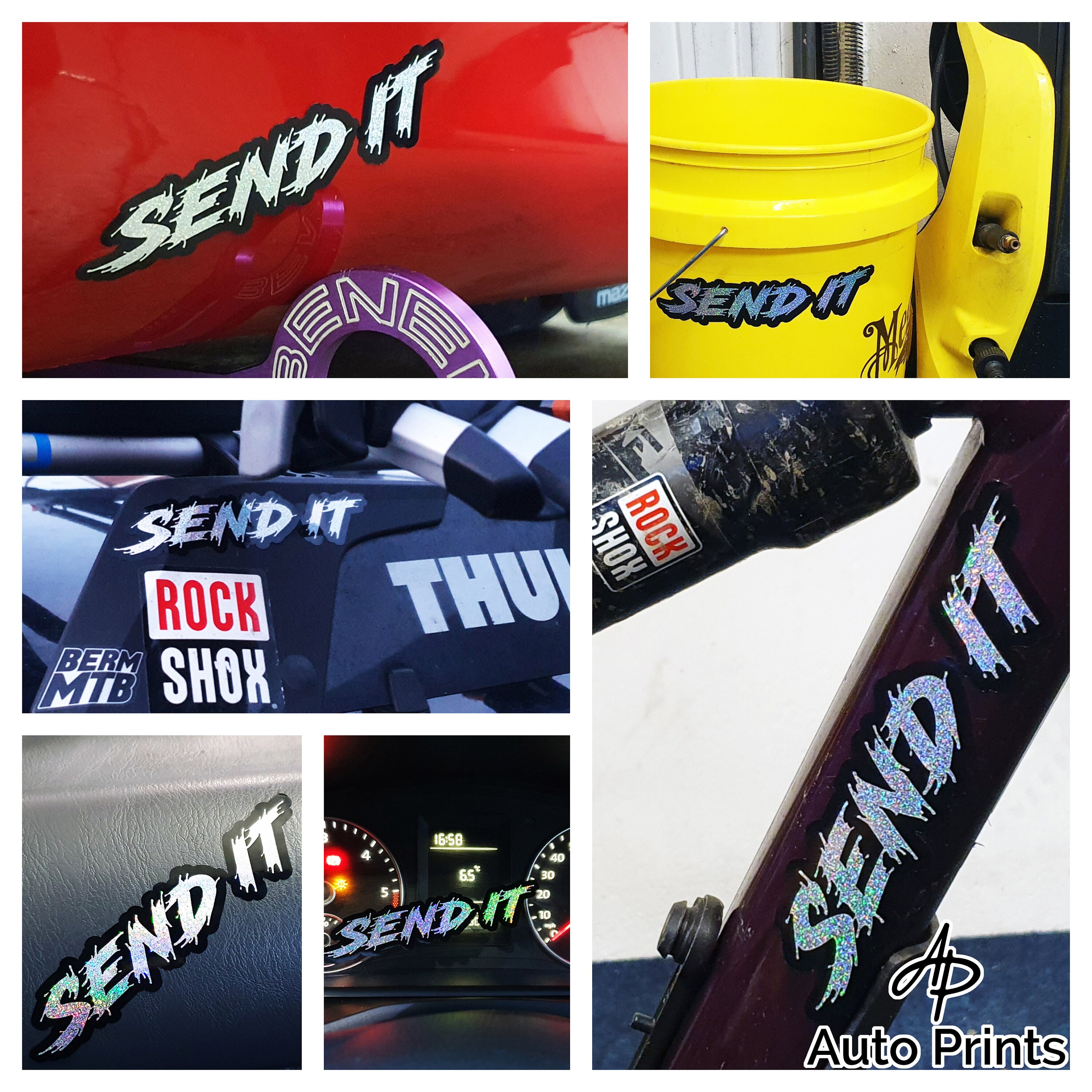 Send It Sticker Vinyl Decal JDM Car Slap Sticker Drift | Etsy