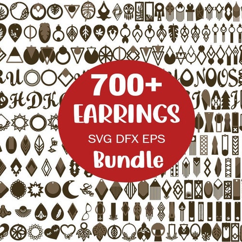 Nautical Earring SVG Nautical Earrings Template SVG Files for - Etsy