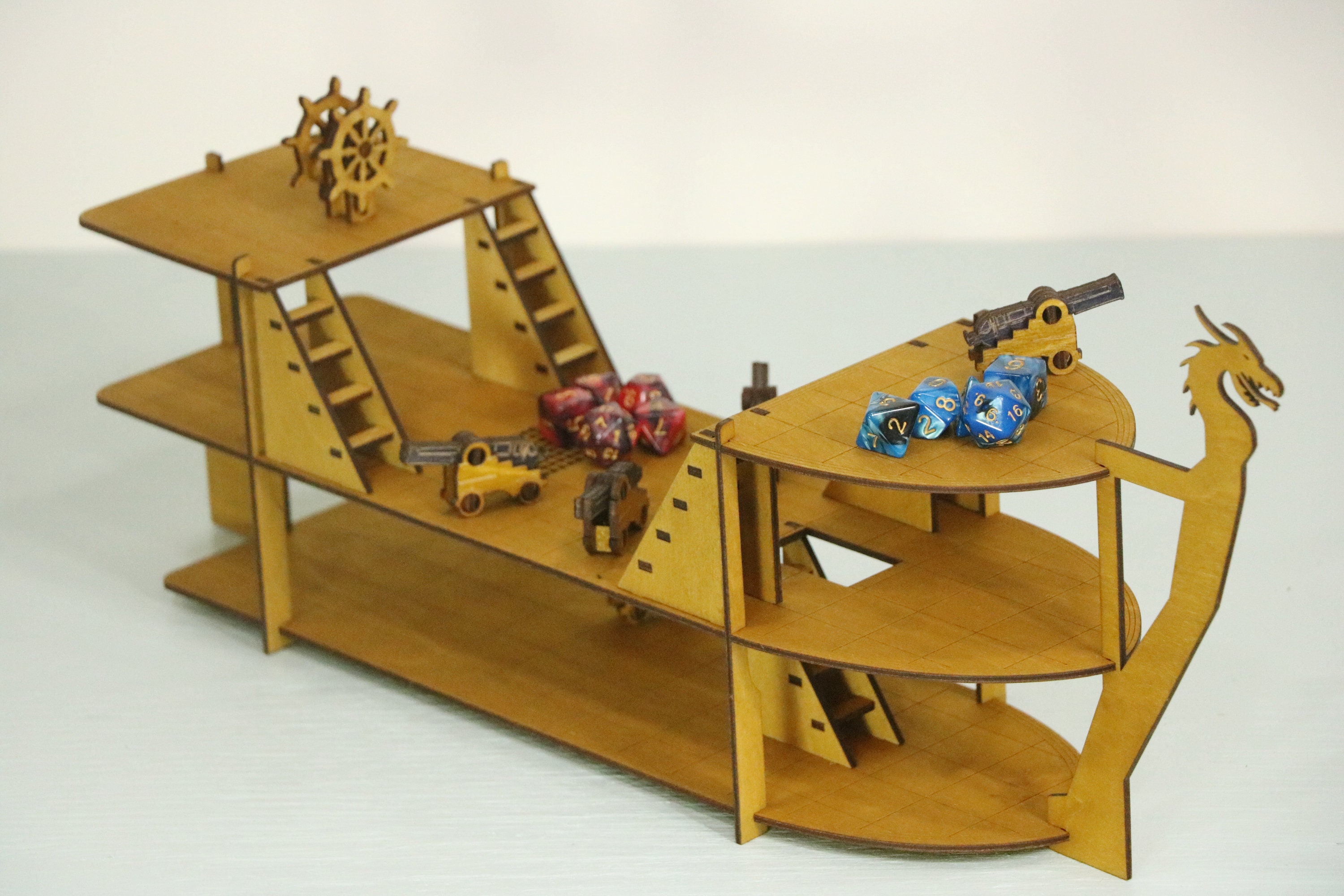 D & D Sized Ship SVG File | Laser Cutting File | RPG Ship Svg ...