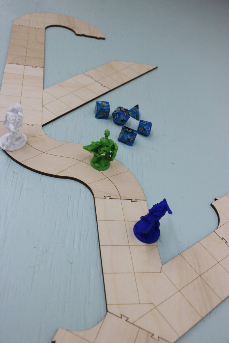 D & D Dungeon Set SVG File | Laser Cutting File | RPG Dungeon Set Svg ...