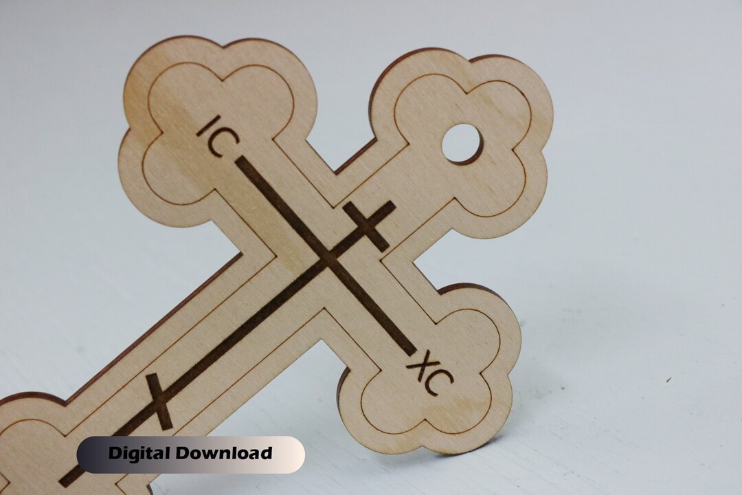Cross SVG File | Laser Cutting File | Cross Svg | Laser Cut Cross ...