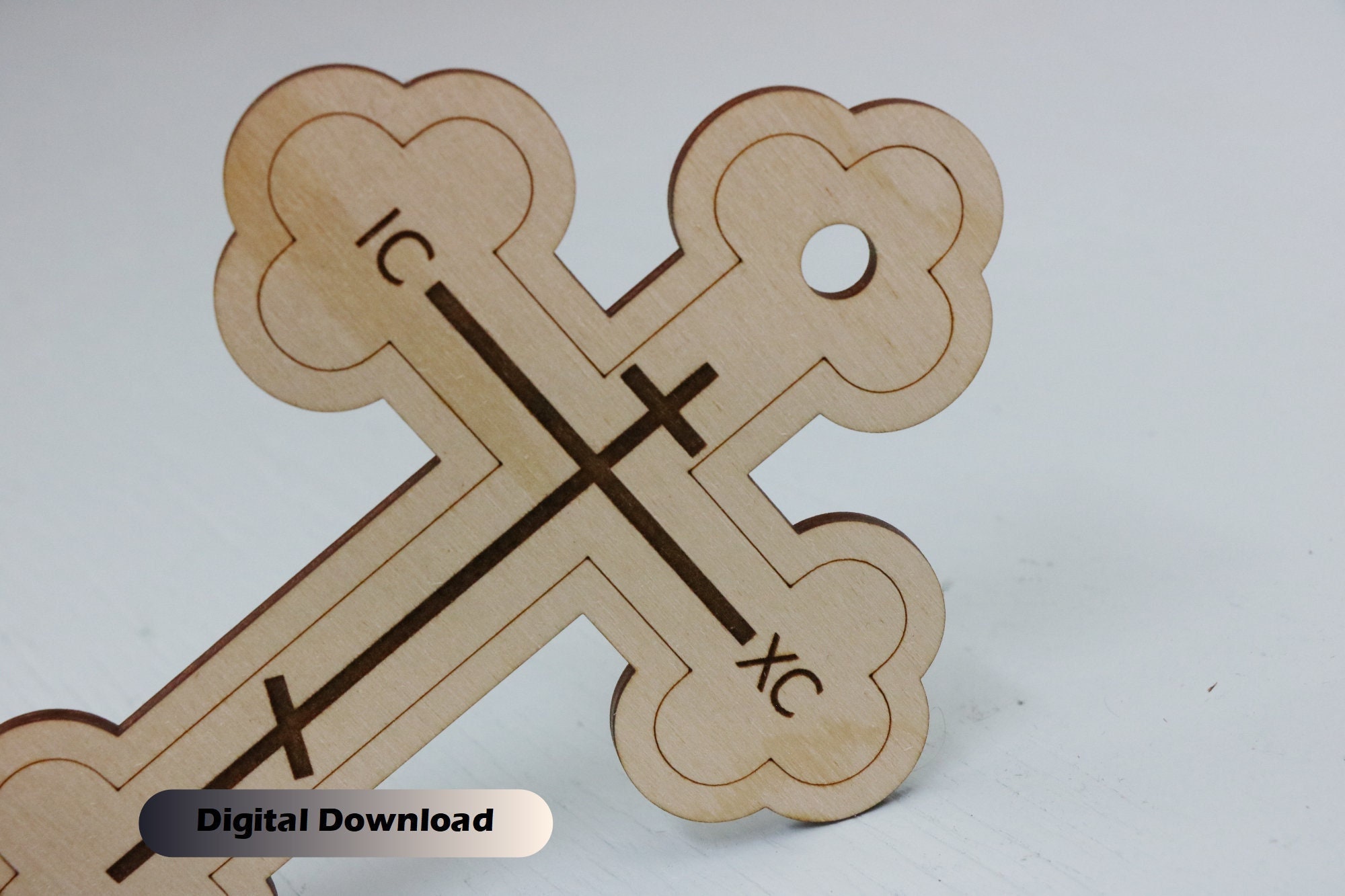 Cross SVG File | Laser Cutting File | Cross Svg | Laser Cut Cross ...