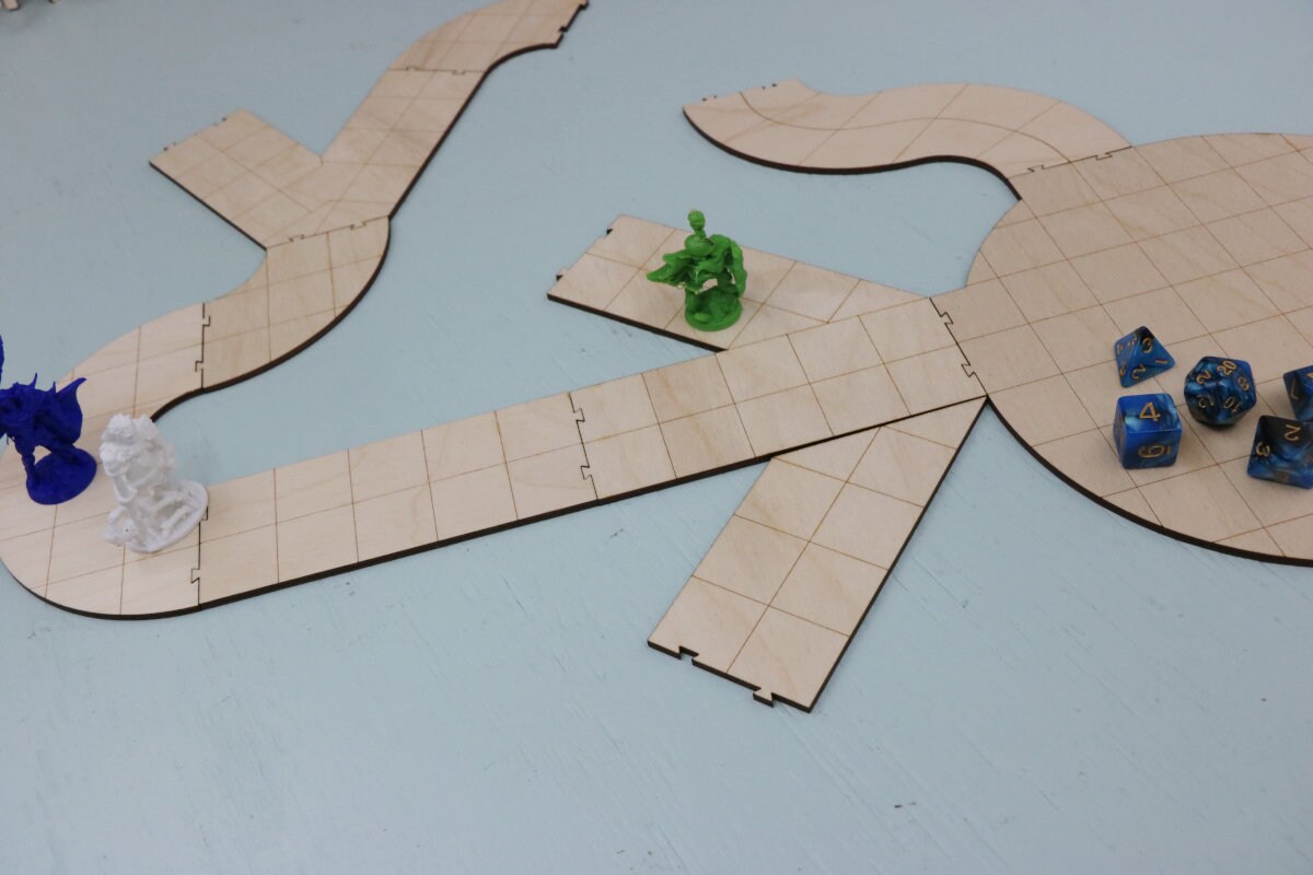 D & D Dungeon Set SVG File | Laser Cutting File | RPG Dungeon Set Svg ...