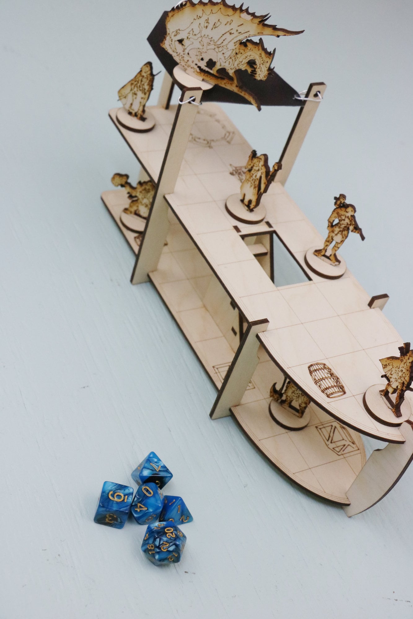 D & D Dungeon Set SVG File | Laser Cutting File | RPG Dungeon Set Svg ...