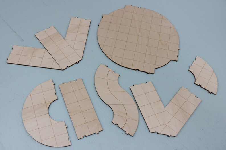 D & D Dungeon Set SVG File | Laser Cutting File | RPG Dungeon Set Svg ...