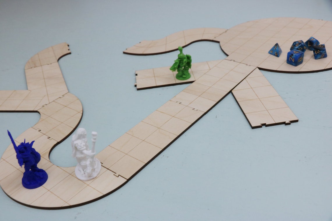 D & D Dungeon Set SVG File | Laser Cutting File | RPG Dungeon Set Svg ...