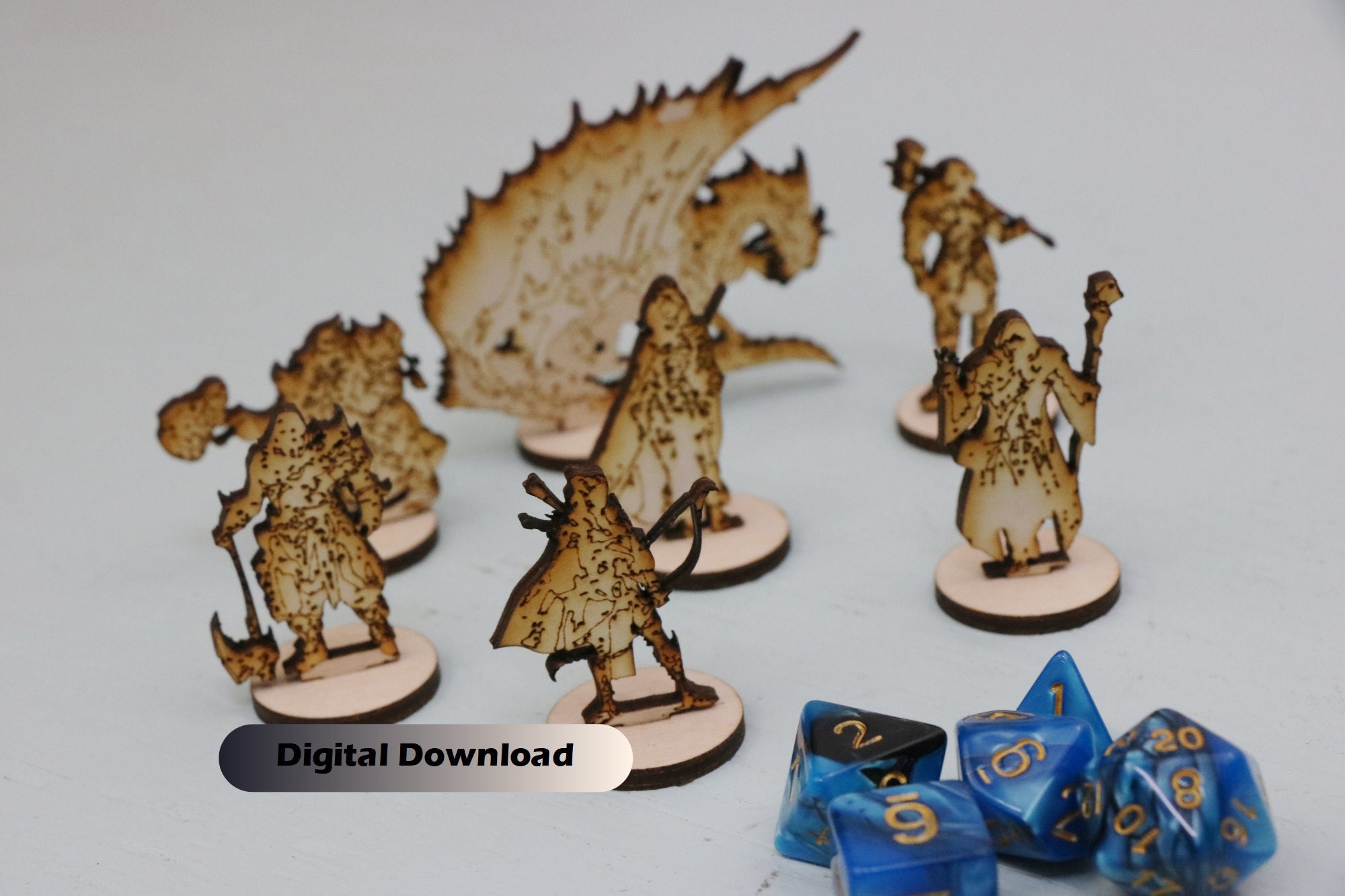 D & D Dungeon Set SVG File | Laser Cutting File | RPG Dungeon Set Svg ...