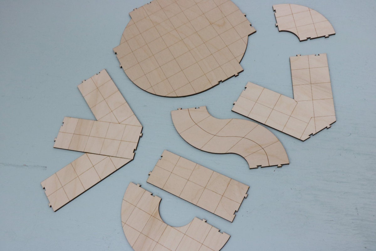 D & D Dungeon Set SVG File | Laser Cutting File | RPG Dungeon Set Svg ...