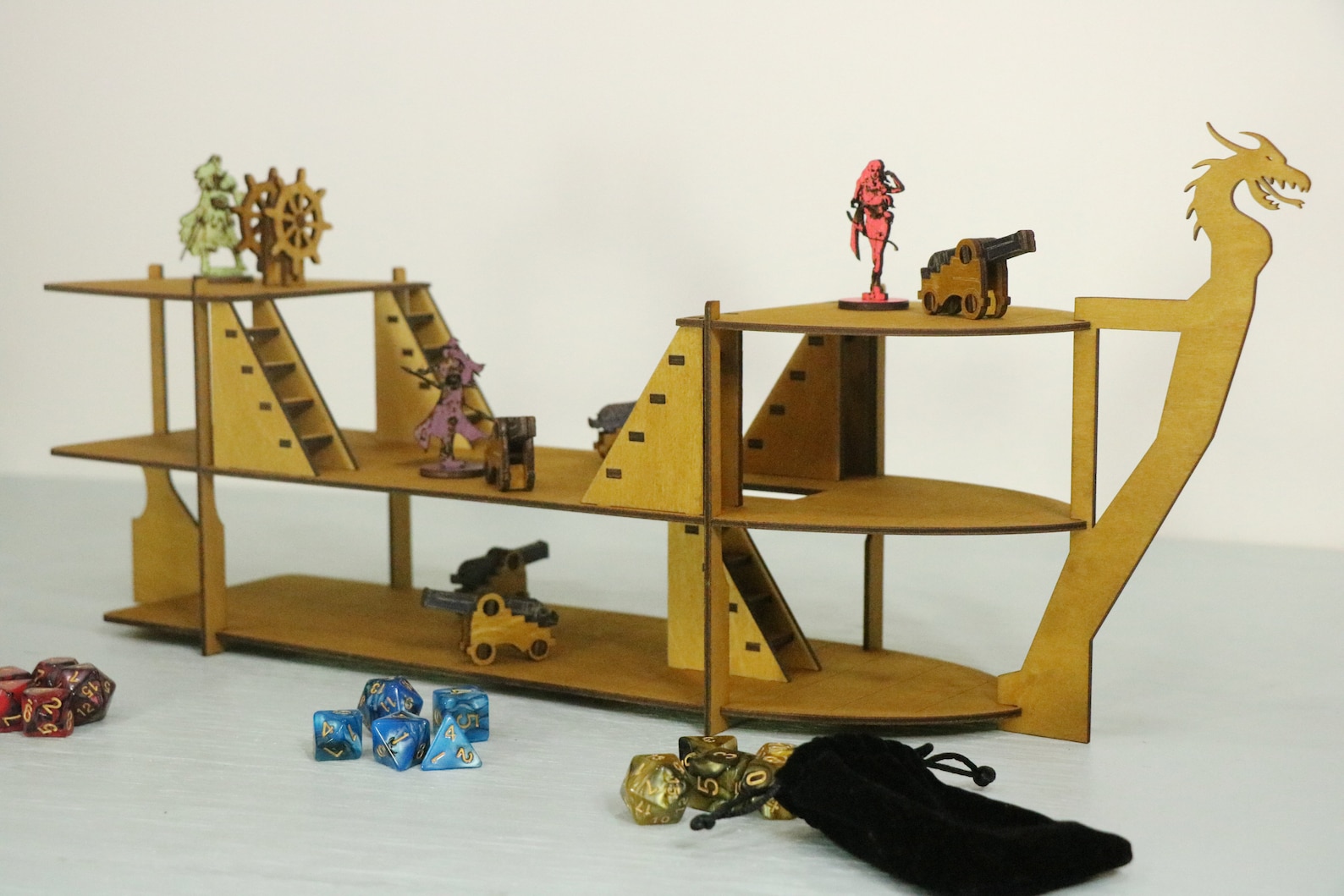 D & D Sized Ship SVG File | Laser Cutting File | RPG Ship Svg ...