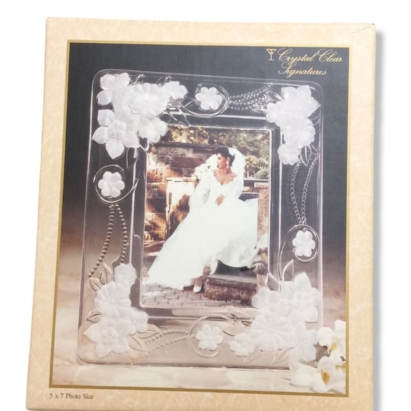 Crystal Clear Signatures Frame - Etsy