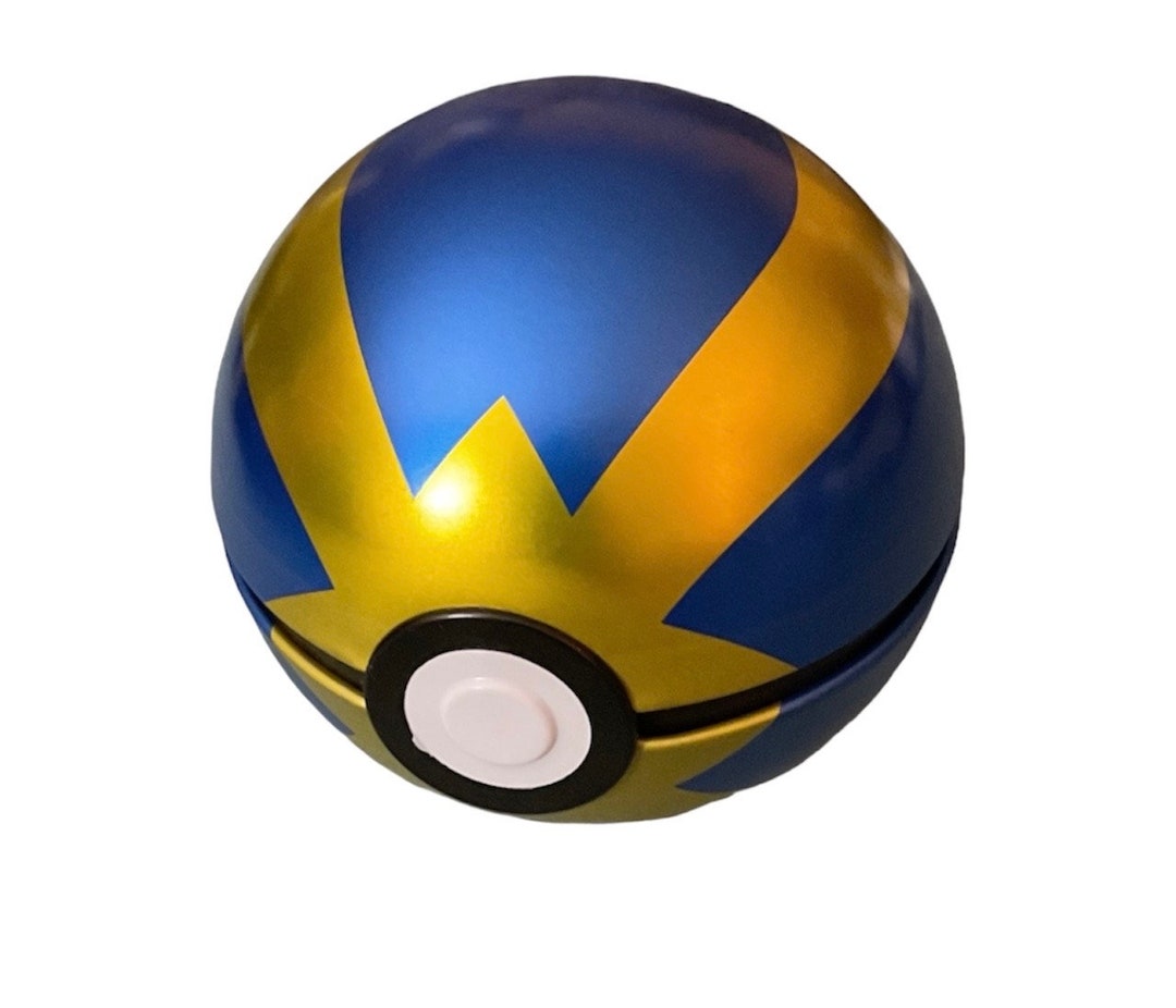 Quick Pokemon Pokeball Pokémon Card Tin - Etsy