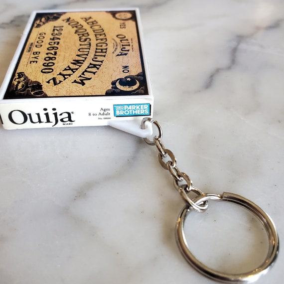 Mini Ouija Board Keychain, Hasbro Mini Travel Game Wi… - Gem