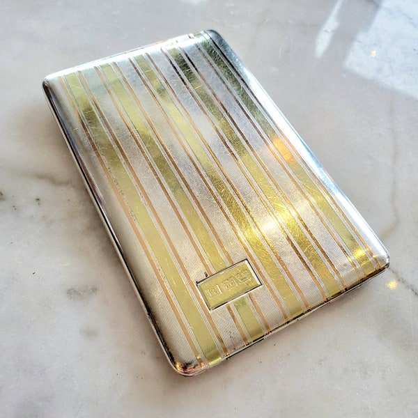 Gold Cigarette Case - Etsy