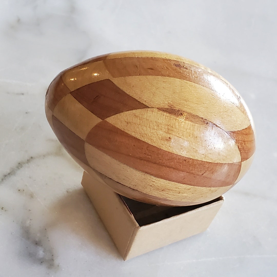 Vintage Parquet Wood Darning Egg - Etsy