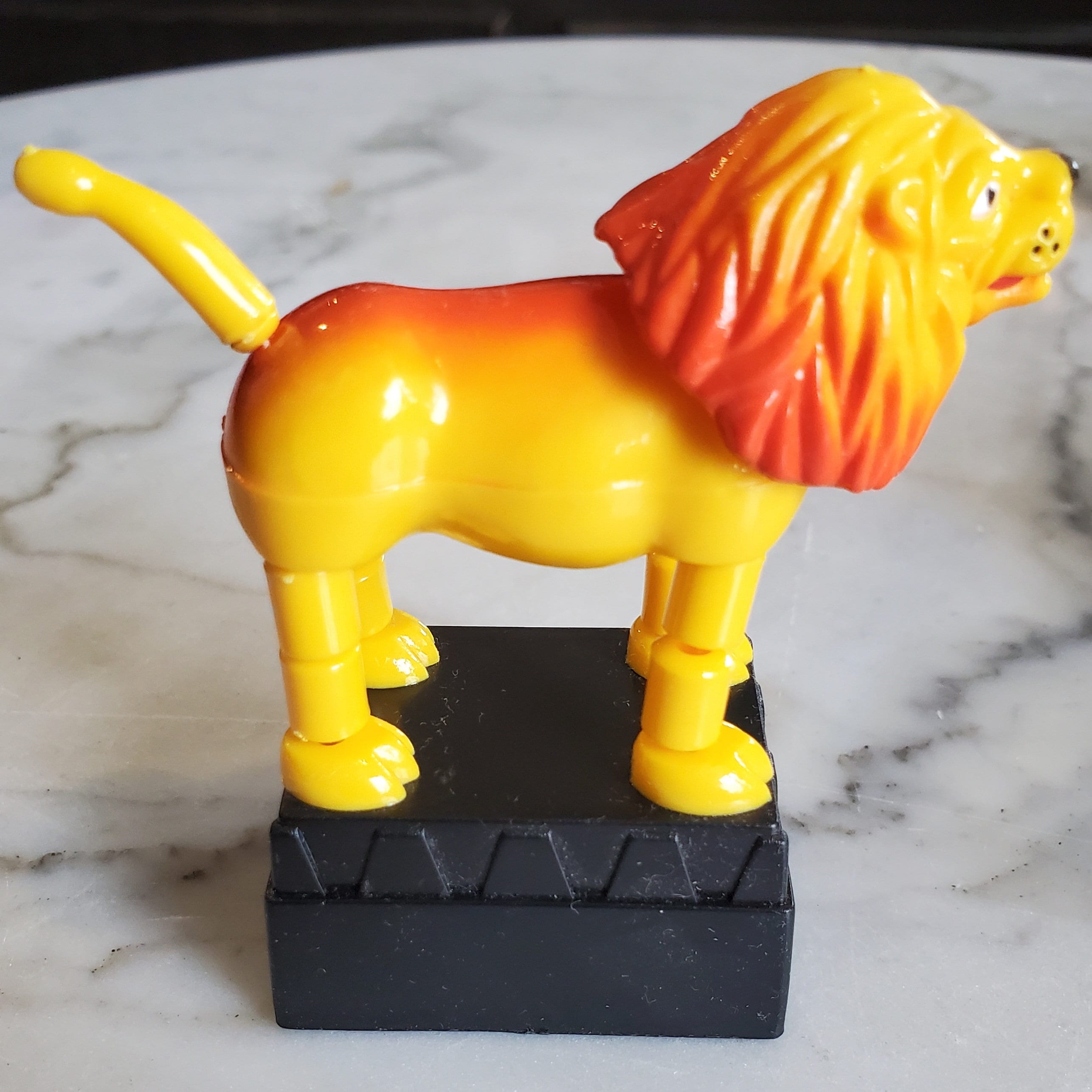 Choice of Zoo Animal Push Puppet Toy, Collapsible Thumb Animal Puppet ...