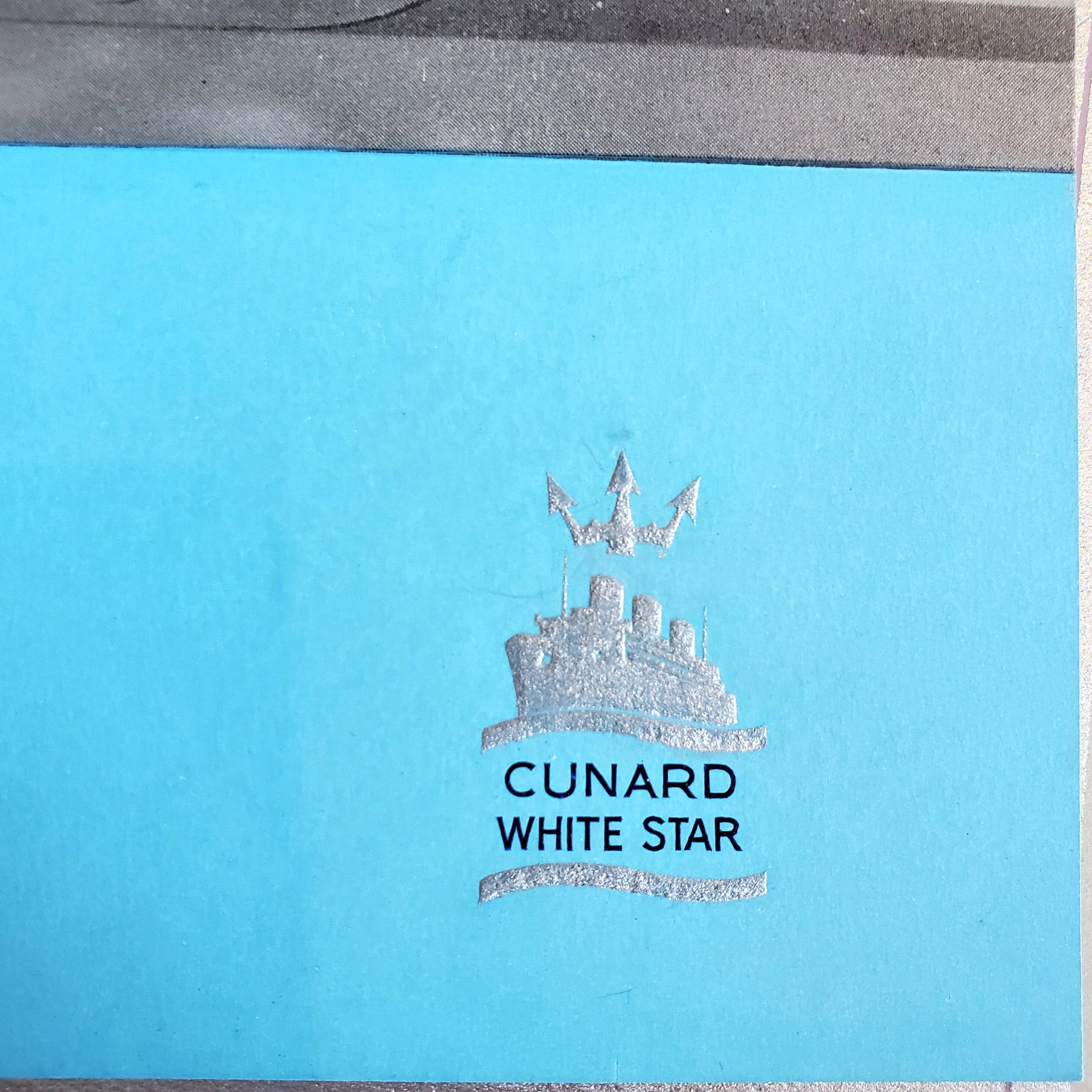 1937 Cunard White Star Cruise Line Menus, R.M.S. Queen Mary - Etsy