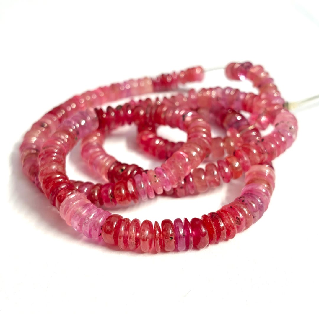 Beautiful Natural Ruby Beads ,natural Ruby Beads, Shaded Ruby Beads ...