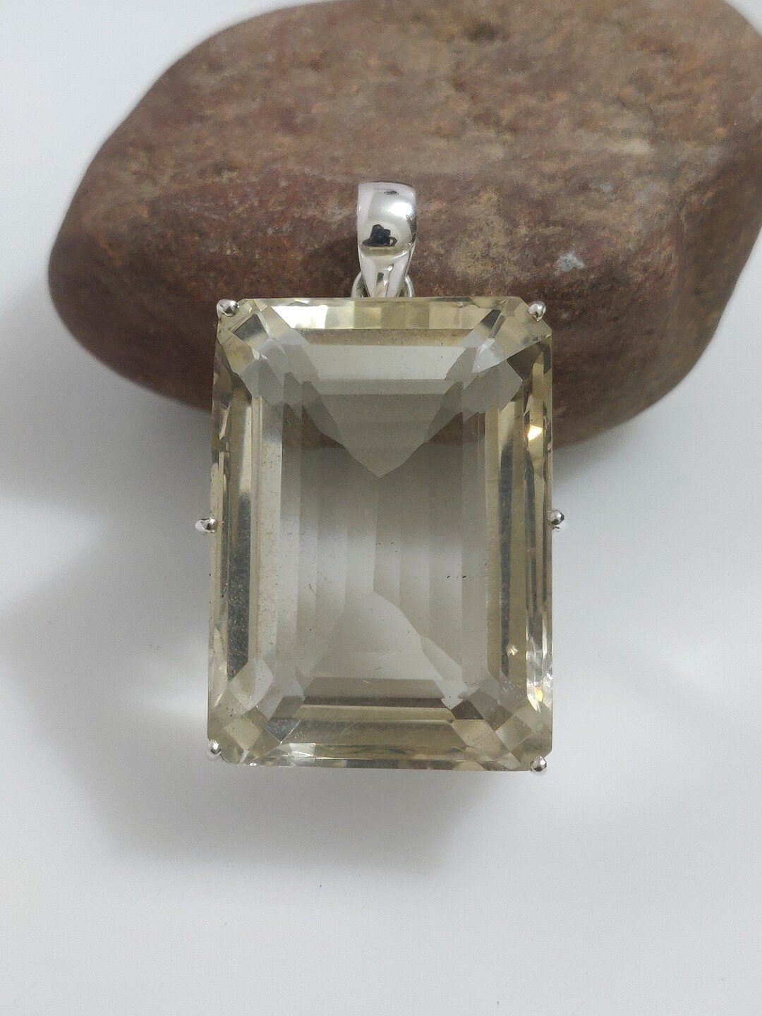 Gorgeous Citrine Pendant Extra Large Citrine Pendant Citrine - Etsy