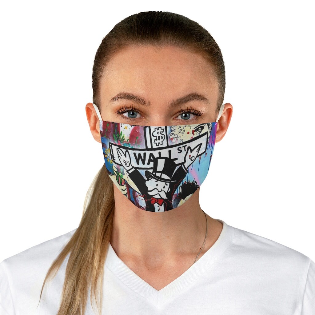 Alec Monopoly Face Mask Mr Monopoly Wall Street Washable Face Mask - Etsy