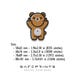 Funny Standing Bear Embroidery Design, Middle Finger Bear File - Etsy