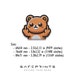 Funny Teddy Bear Middle Finger Embroidery Design (digital File) - Etsy