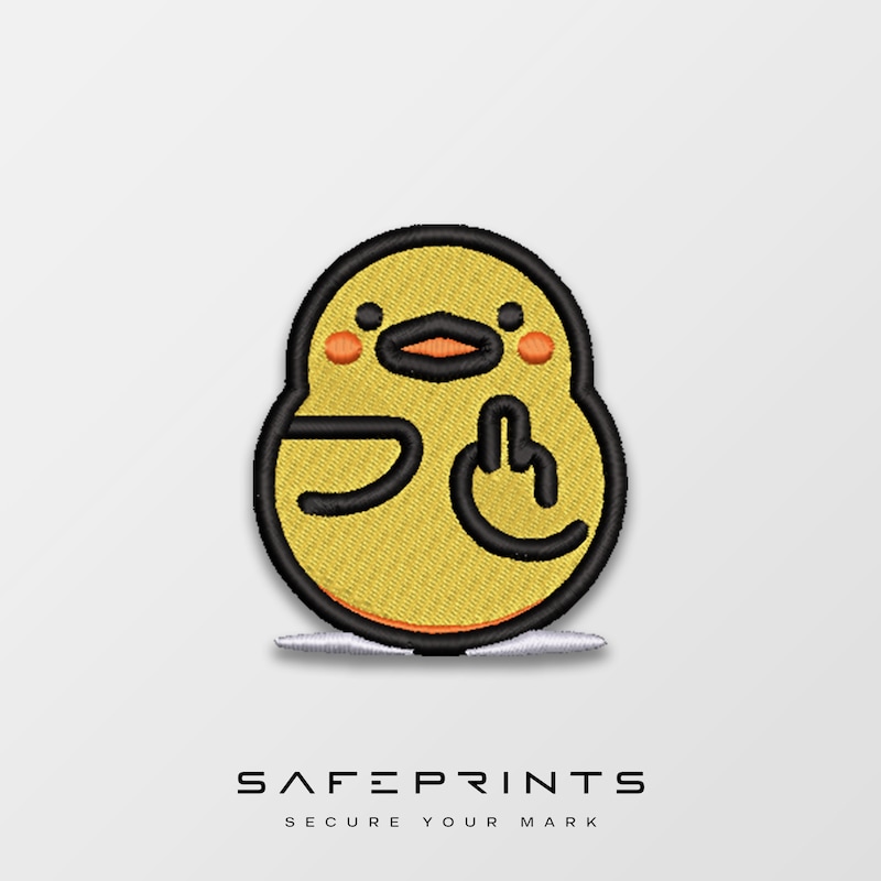 Middle Finger Duck - Etsy