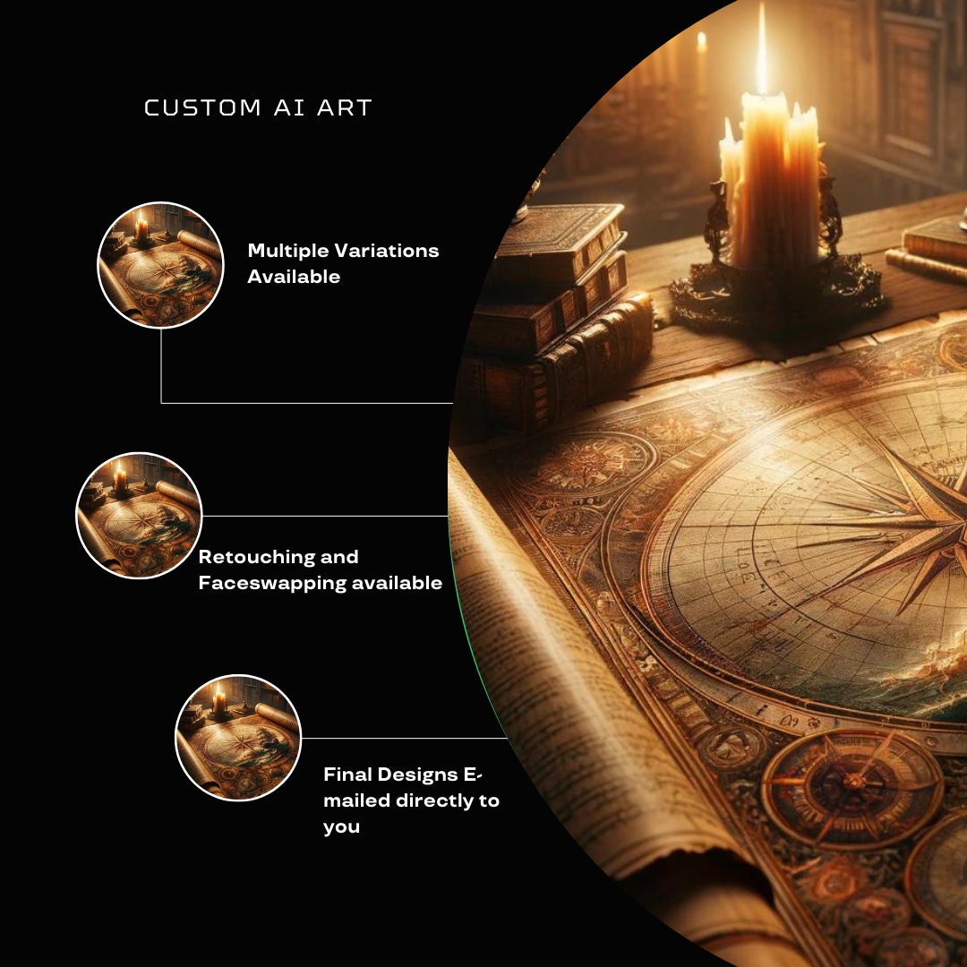 Custom Digital Art, Custom Portrait, Custom AI Art, Custom Wall Art ...