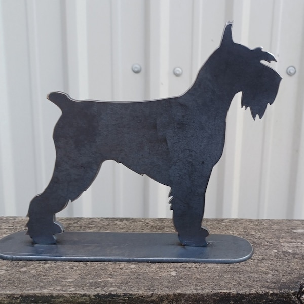 Metal Schnauzer Art - Etsy