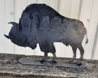 Buffalo Metal Art - Etsy