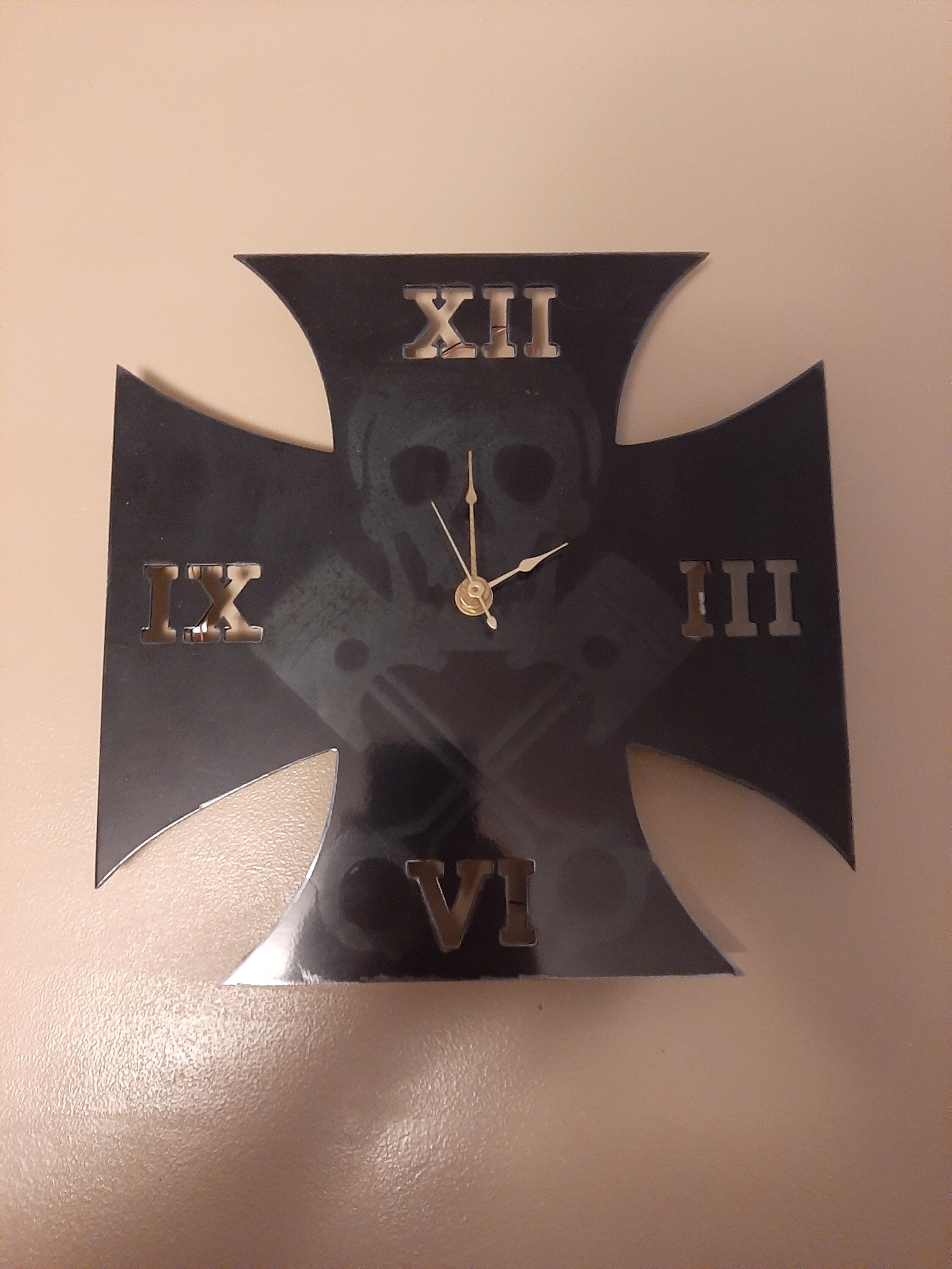 Iron Cross Clock Face - Etsy