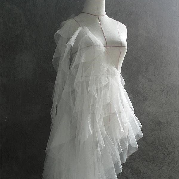 Ruffle Fabric Skirt - Etsy